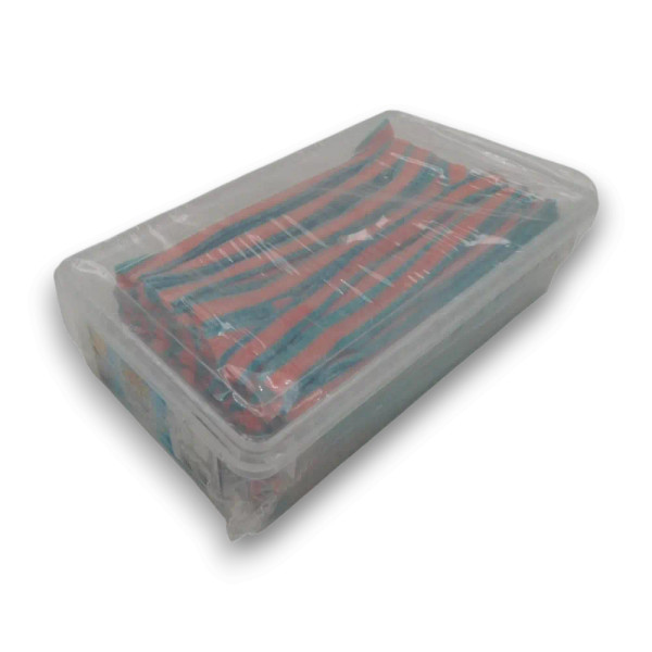 TNT - Sour Straps - Blue Raspberry (1.68kg tub | ~200 x 8.4g pcs)