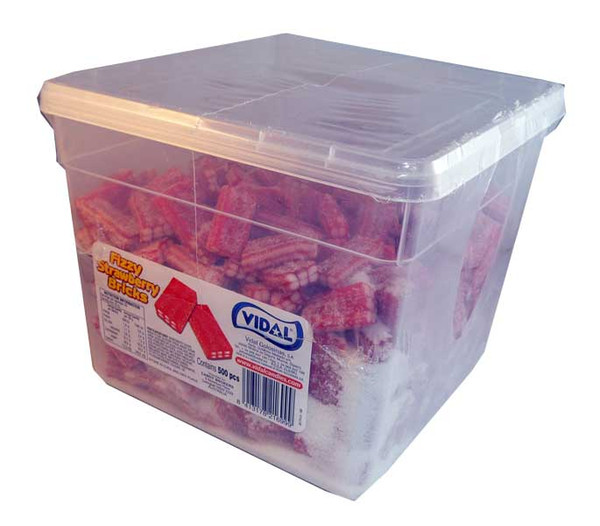 Vidal Fizzy Strawberry Bricks - Looking for it? Find them, and other ...