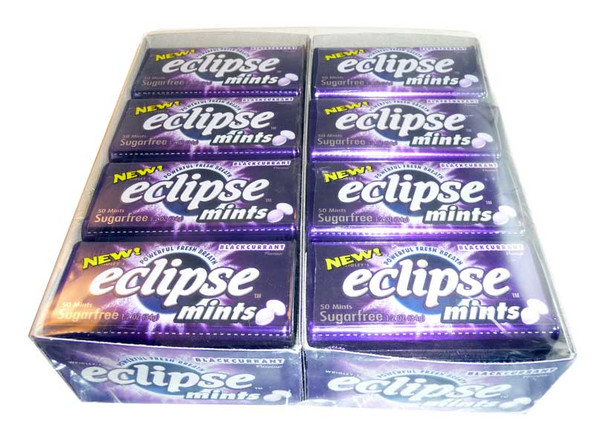 Get Eclipse Blackcurrant Mints at The Professors Online Lolly Shop (2280)