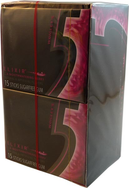 Wrigleys 5 - Elixir - Five Gum - purchase at The Professors Online ...
