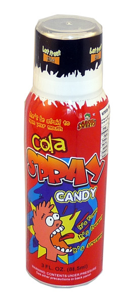 Sour Scream Spray Candy - Cola, now available to purchase online at The ...