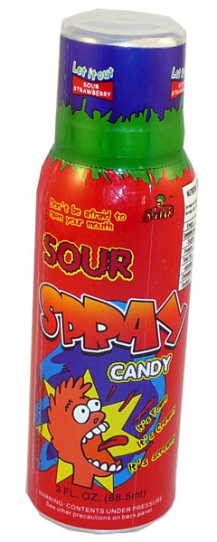 Sour Scream Spray Candy - Strawberry, and other Confectionery at ...