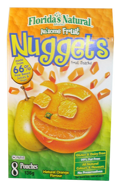 Au some Fruit Nuggets - Natural Orange Flavour - buy at The Professors ...