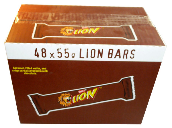 Lion Bars - purchase at The Professors Online Lolly Shop (2643)