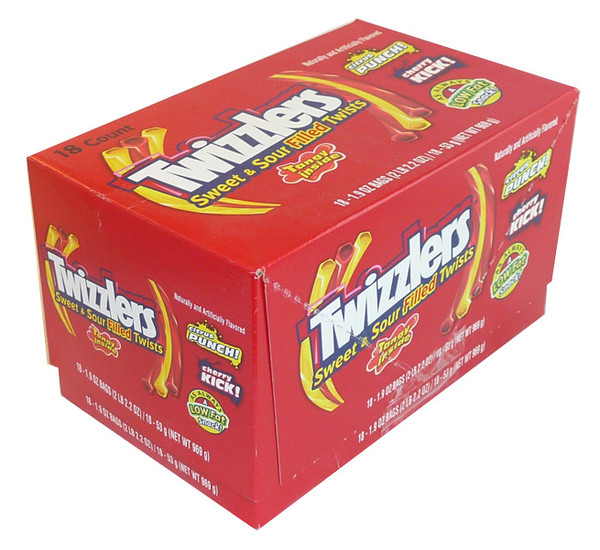 Twizzlers Twists - Sweet and Sour Filled Twists - Looking for it? Find ...