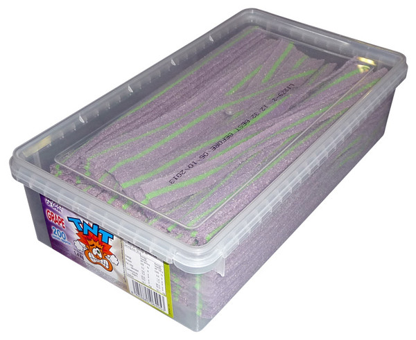 TNT Sour Straps Grape - Purple and Green - buy at The Professors Online ...