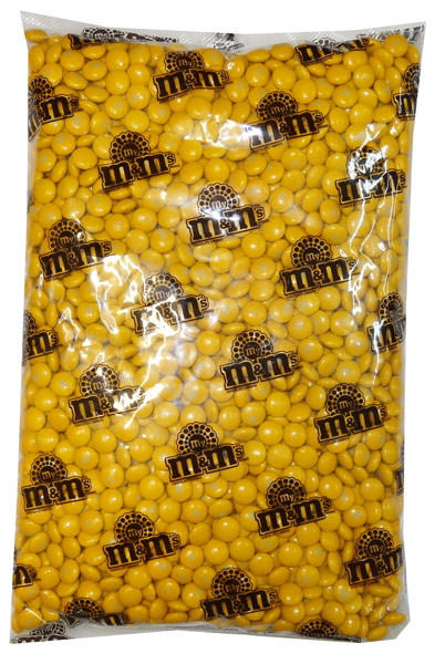 Get Single Colour M&M s - Gold at The Professors Online Lolly Shop (3376)