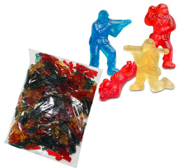 Gummi Military Heroes online at The Professors Online Lolly Shop (3720)
