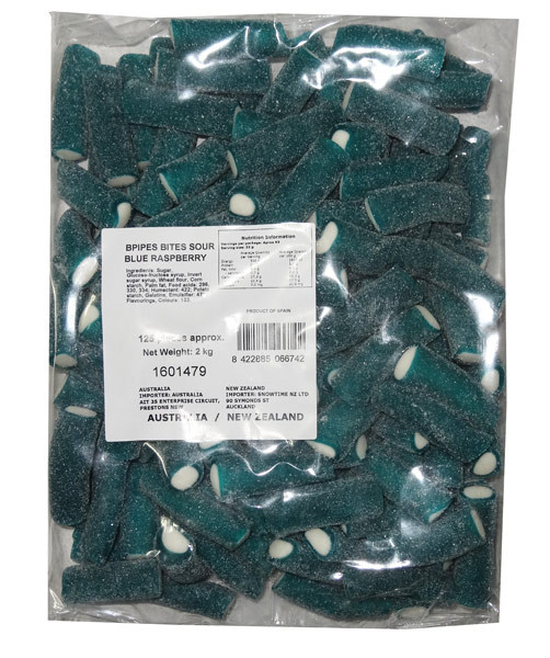 Blowpipes Bites - Sour Blue Raspberry - buy at The Professors Online ...