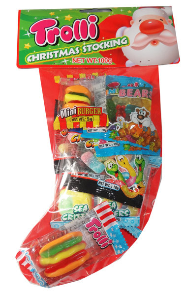 Trolli Christmas Stocking Bulk Box - buy at The Professors Online Lolly ...