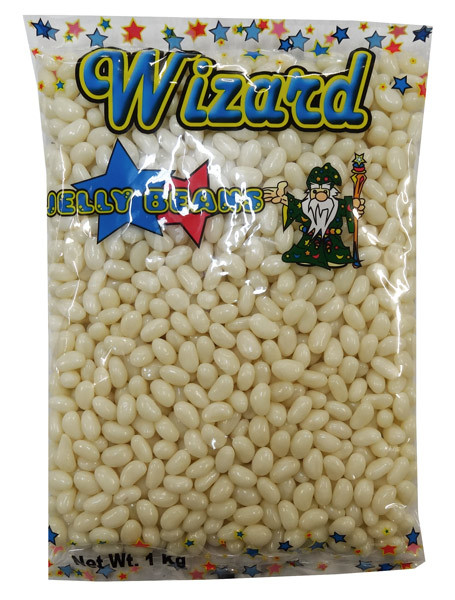 Wizard Mini Jelly Beans - White with Coconut Flavour - buy at The ...