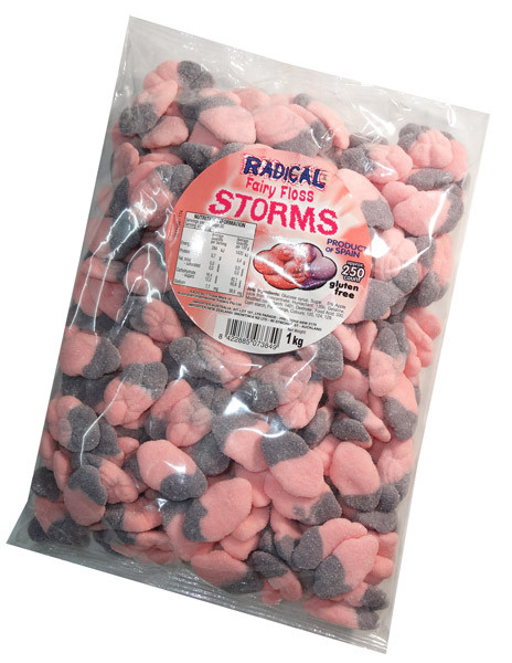 Radical Storms Fairy Floss - purchase at The Professors Online Lolly ...