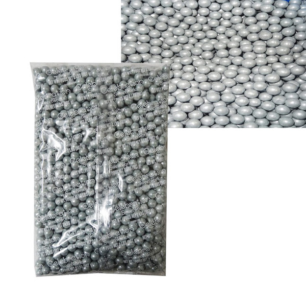 Sixlets - Shimmer Silver online at The Professors Online Lolly Shop (4516)