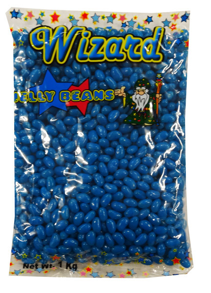 Get Wizard Mini Jelly Beans - Blue with Blueberry Flavour at The ...