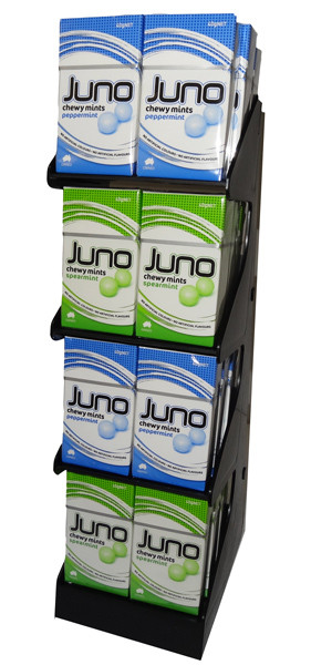 Juno Chewy Mints Counter Stand - Peppermint & Spearmint - purchase at ...