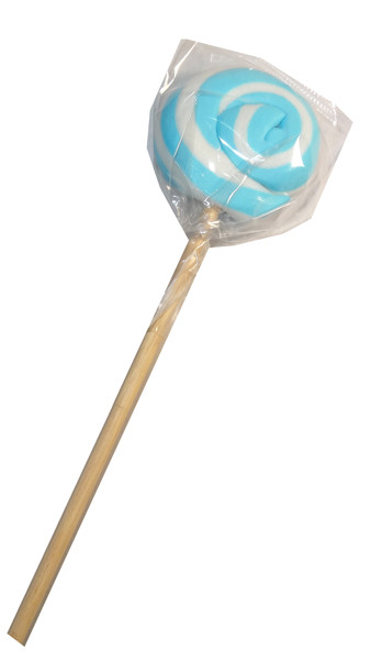 Get Round Light Blue and White Lollipop at The Professors Online Lolly ...