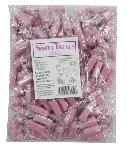 Get Sweet Treats Wrapped Fruit Chews - Purple at The Professors Online ...
