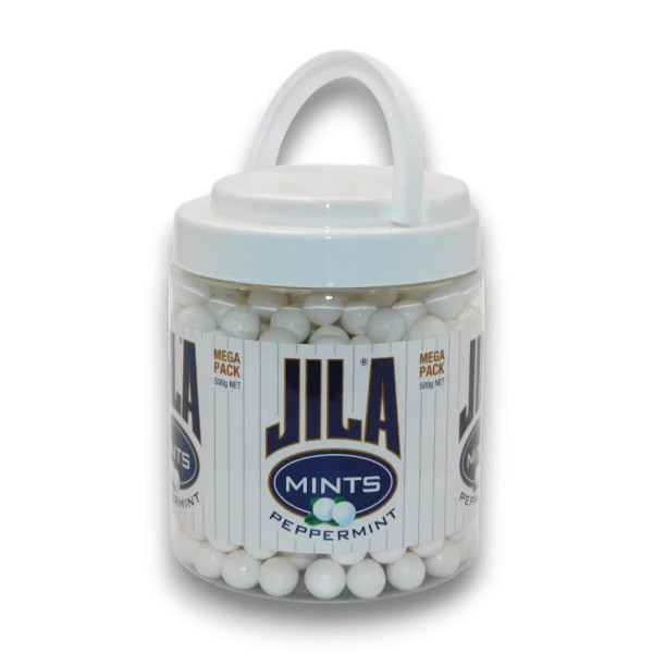 Jila Mints - Peppermint Mega Pack 500g Jar