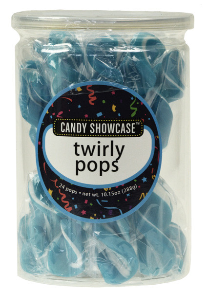 Get Candy Showcase Twirly Pops - Blue and White at The Professors ...