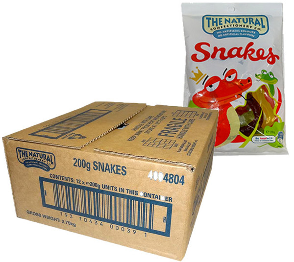 The Natural Confectionery Co. - Snakes - buy at The Professors Online ...