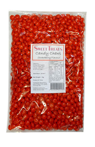 Sweet Treats Candy Chews Bulk - Red - buy at The Professors Online ...