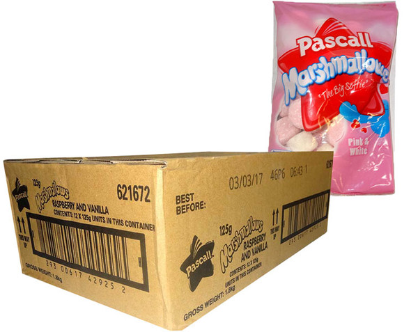 Pascall Marshmallows - Raspberry and Vanilla, and other Confectionery ...