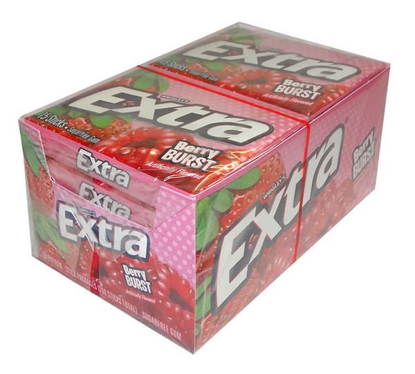 Extra Gum - Berry Burst - purchase at The Professors Online Lolly Shop ...