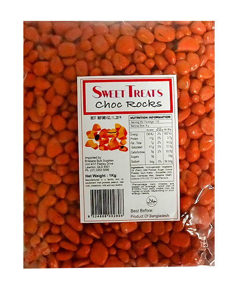 Sweet Treats Choc Rocks - Orange - purchase at The Professors Online ...