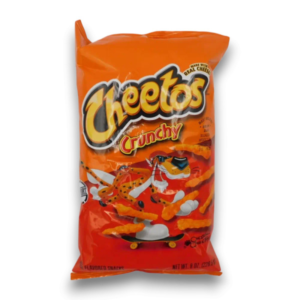 Cheetos Crunchy Cheese-Flavoured Snacks (227g bag)