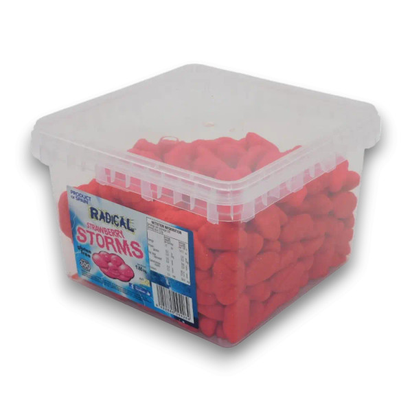 Radical Storms Strawberry (300 pcs in 1.65kg Display Tub)