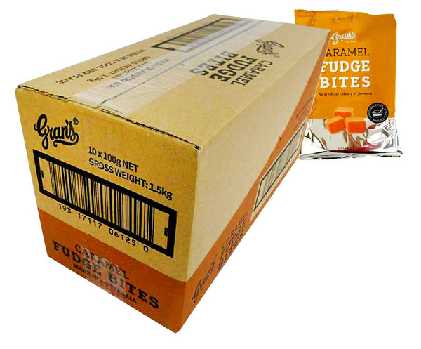 Get Grans Hang Sell Bag - Caramel Fudge at The Professors Online Lolly ...