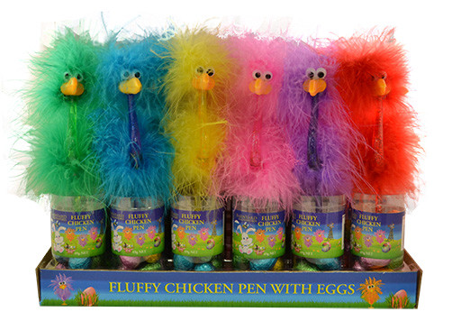 Fluffy Chicken Pen with easter eggs - SINGLE online at The Professors ...