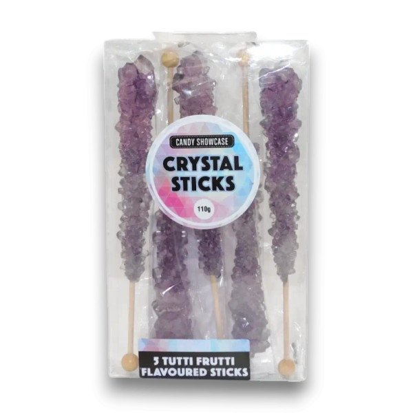 Candy Showcase Lavender Crystal Sticks (5 x 22g) | Buy Now