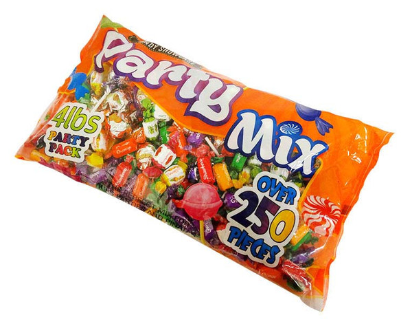 Candy Showcase Wrapped Party Mix online at The Professors Online Lolly ...