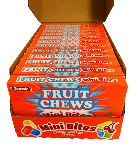 Fruit Chews Mini Bites - buy at The Professors Online Lolly Shop (10518)