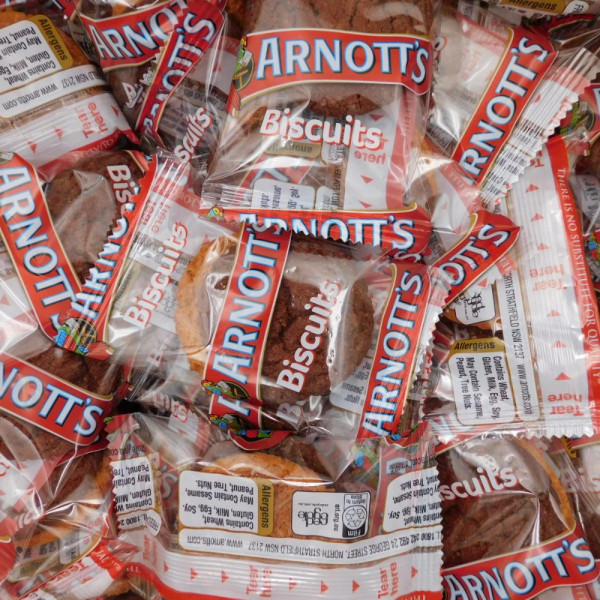 Arnott’s Butternut Snap and Choc Ripple Portions – 150 Packs