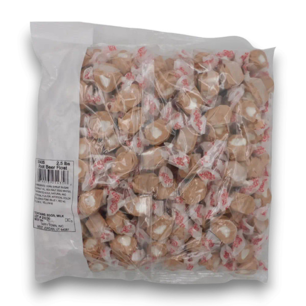 Taffy Town Salt Water Taffy - Root Beer Float (1.13kg Bag)