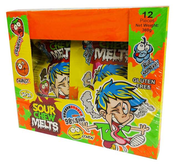 Get JoJo Sour Chew Melts at The Professors Online Lolly Shop (11044)