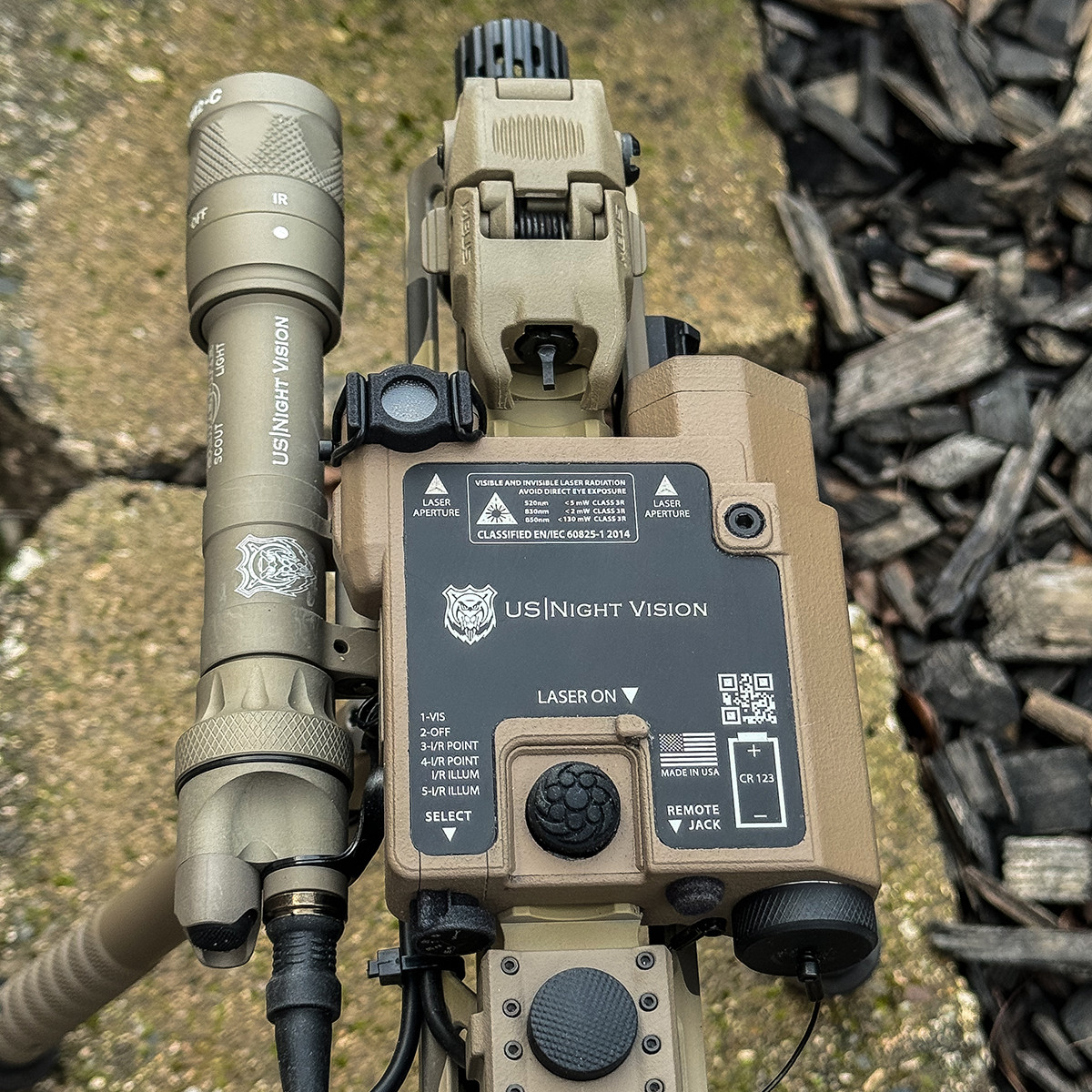 SureFire M640V PRO Scout Light White / Infrared Kit w/DS00 Dual Tail ...