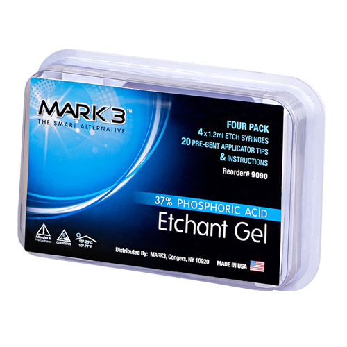 Etchant Gel 37% 4/bx. (4x1.2ml Syr. & 20 Tips) - Dental Brands
