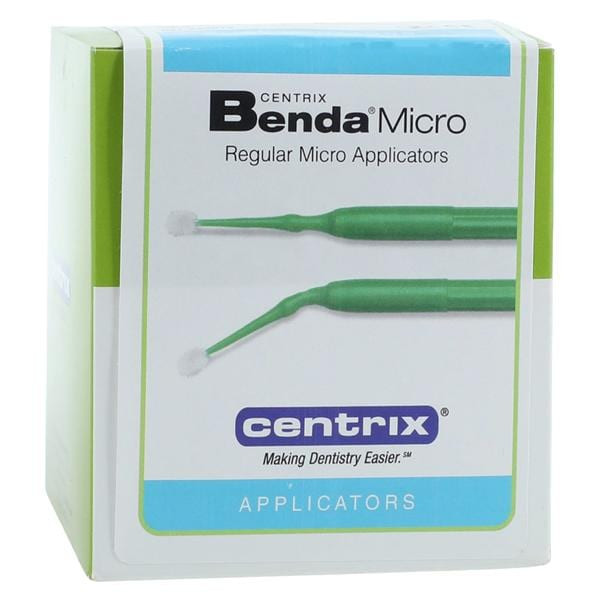 Benda Micro Bendable Micro Applicator Green 576/Box - Dental Brands