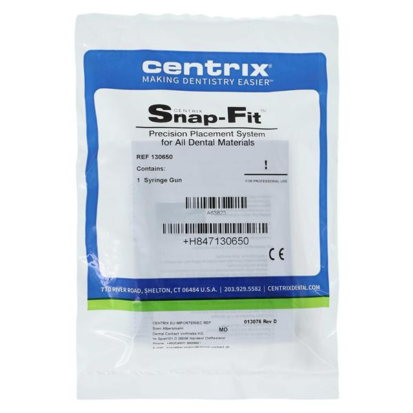 C-R Snap-fit Syringe Only - Dental Brands