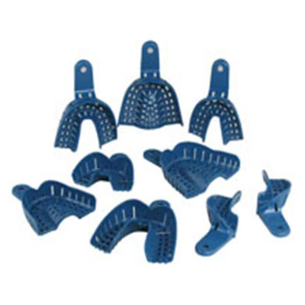President Disposable Quadrant Impression Tray Perforated Ass. 9/Bag ...
