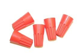 Wire Nut, Insulated, 18-10 AWG; Pkg of 5 - Dental Brands