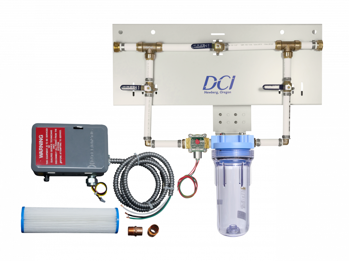 Water Security System, 3/4", PEX, w/Filter and 24V Relay - Dental Brands