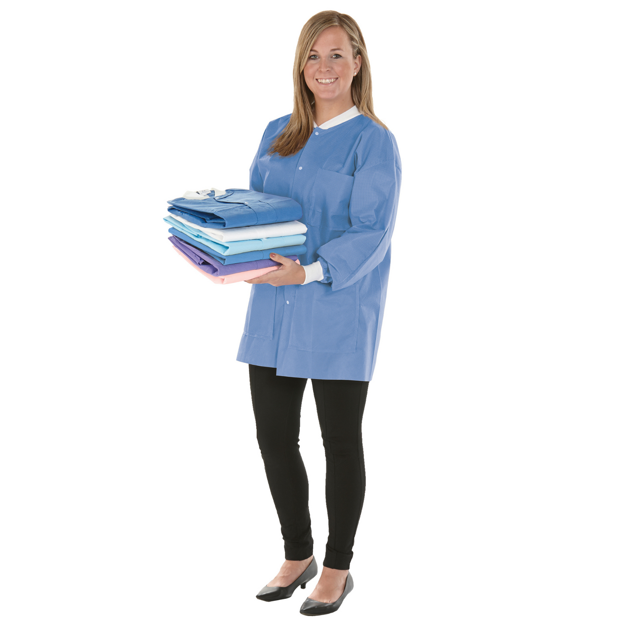 Medicom SafeWear High Performance Lab Coat, deep blue