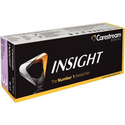 INSIGHT Dental Film IB-31 - #3, Posterior Bitewing, Paper Packets, 100 ...
