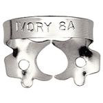 Rubber Dam Clamps (Ivory). Winged Upper and lower molar root Molar, 8A