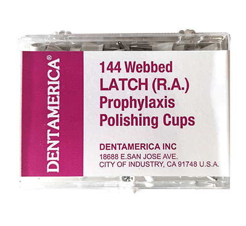Prophy Cups Latch Type 144/Box - Dental Brands