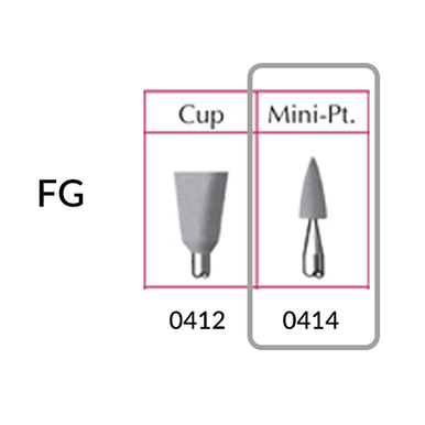 Greenie FG Mini Point 12/Pack - Dental Brands
